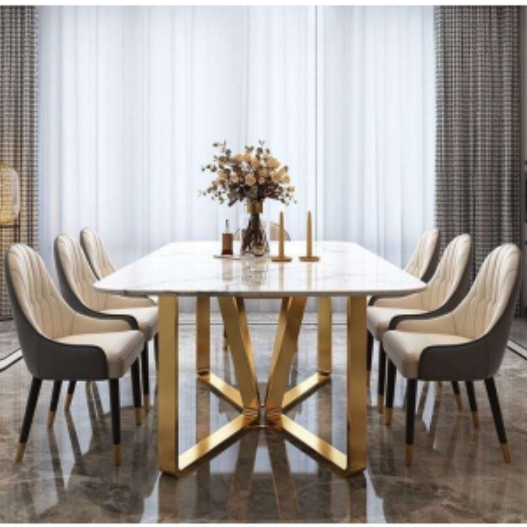 Beautiful Measure Marble Dining Table – Allure Box